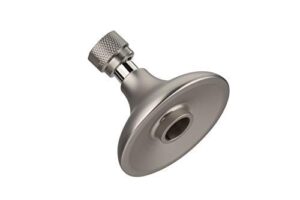 high sierra showerheads® - ‘half dome’ solid metal 1.5 gpm high efficiency, low flow shower head - brushed nickel finish