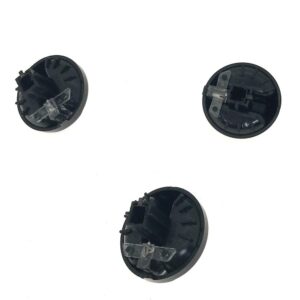 Set of 3 AC Air Conditioner Climate Control Knob Switch for 2000-2006 Toyota Tundra Replaces OE 55905-0C010 559050C010