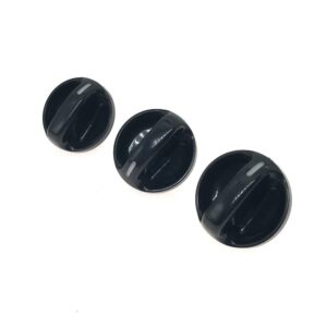 set of 3 ac air conditioner climate control knob switch for 2000-2006 toyota tundra replaces oe 55905-0c010 559050c010