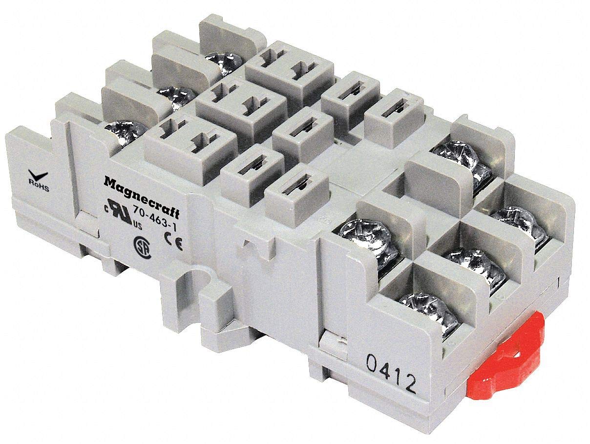 Schneider Electric Relay Socket, Socket Type: Standard, Socket Style: Square, Number of Pins: 11