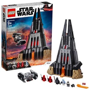 lego star wars darth vader's castle 75251 building kit includes tie fighter, darth vader minifigures, bacta tank and more (1,060 pieces) - (amazon exclusive)