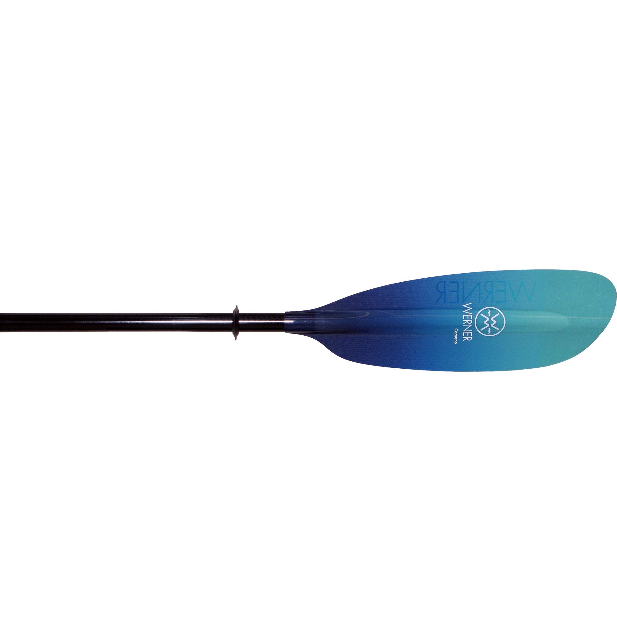 Werner Camano Fiberglass Straight Shaft Kayak Paddle (Gradient Abyss, 230 cm)