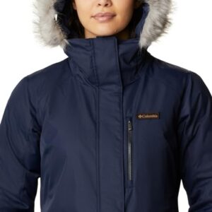 Columbia Women's Suttle Mountain Long Insulated Jacket, Dark Nocturnal, 2X Plus