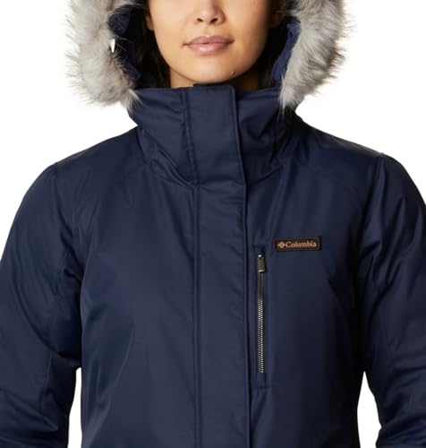 Columbia Women's Suttle Mountain Long Insulated Jacket, Dark Nocturnal, 2X Plus