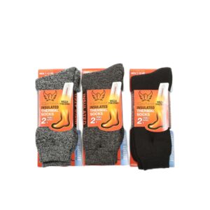 unique styles asfoor - thermal winter socks for men, moisture-wicking warm socks for men, hiking socks & ski socks for outdoors, 3 pairs of thick socks for men