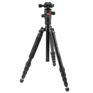 oben at-3565 aluminum tripod and bz-217t triple-action ball head