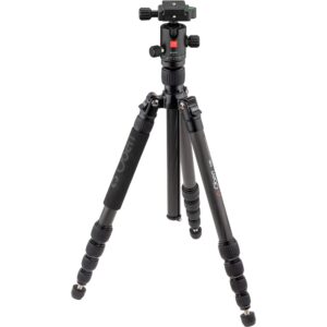 oben ct-3565 carbon fiber tripod and bz-217t triple-action ball head