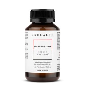 jshealth vitamins, metabolism+ formula, healthy natural energy support, metabolism maintenance supplement (60 capsules)