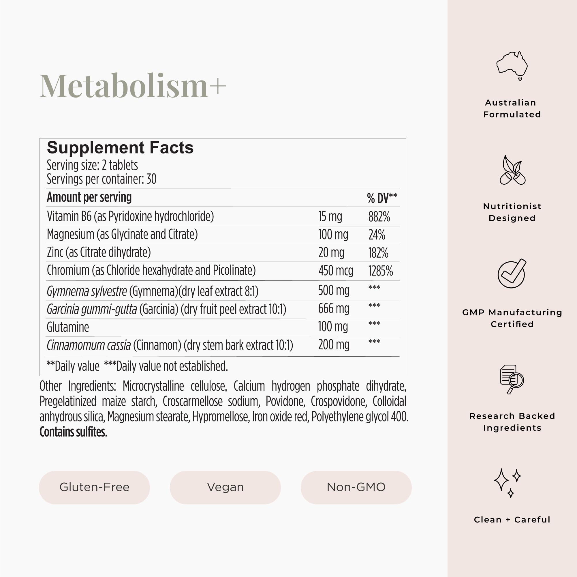 JSHealth Vitamins, Metabolism+ Formula, Healthy Natural Energy Support, Metabolism Maintenance Supplement (60 Capsules)