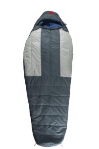 omnicore designs multi down mummy sleeping bag -10°f / -23.3℃ with compression stuff sack and storage mesh sack, reg - up to 6'2"