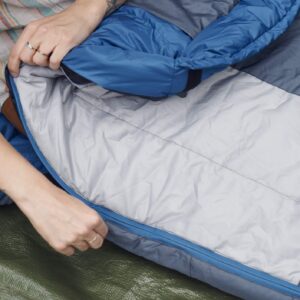 OmniCore Designs Multi Down Mummy Sleeping Bag -10°F / -23.3℃ with Compression Stuff Sack and Storage Mesh Sack, Reg - Up to 6'2"