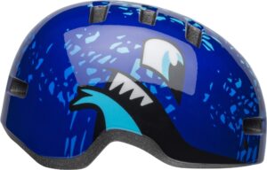 bell lil ripper youth bike helmet - eyes gloss blue (2019), universal toddler (45-52 cm)