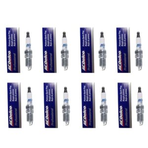 acdelco 41-962 professional platinum spark plug, (8)