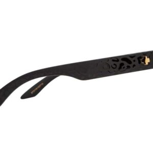 Spy Optic Discord Sunglasses Matte Black Leopard w/Happy Grey Green Silver Flash Lens + Sticker