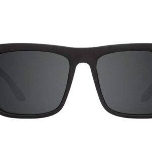 Spy Optic Discord Sunglasses Matte Black Leopard w/Happy Grey Green Silver Flash Lens + Sticker