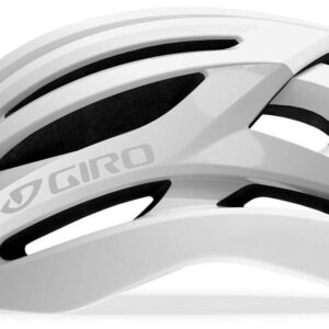 Giro Syntax MIPS Adult Road Cycling Helmet - Matte White/Silver, Small (51-55 cm)