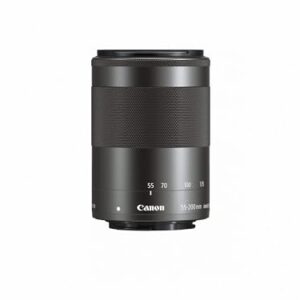 Canon EF-M 55-200mm f/4.5-6.3 Image Stabilization STM Lens (Black) (Renewed)