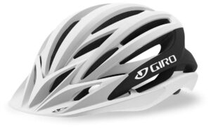 giro artex mips adult mountain cycling helmet - matte white/black, small (51-55 cm)