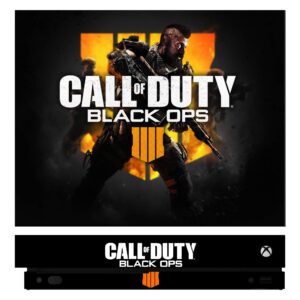 black ops 4 blops4 bop4 game skin for xbox one x console 100% satisfaction guarantee!