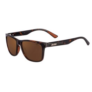 berkley ber003 sunglasses ber003 polarized fishing sunglasses, gloss tortoise frame/brown