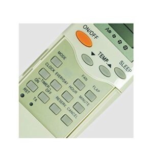 YING RAY Replacement for Carrier Air Conditioner Remote Control RFL-0199L RFL-0601EHL RFL-0601NEHL RFL-0601E RFL-0601EL RFL-0601HH RFL-0601EH RFL-0601 REL-0601ML RFL-0601AL RFL-0601A RFL-0301E