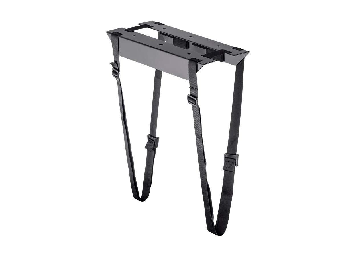 Monoprice Computer Case CPU Tower Holder - Low Profile Under Desk Mount, Supports Up to 22 Lbs, Horizontal or Vertical Mounting, Designed for Use with Sit-Stand Desks - Workstream Collection