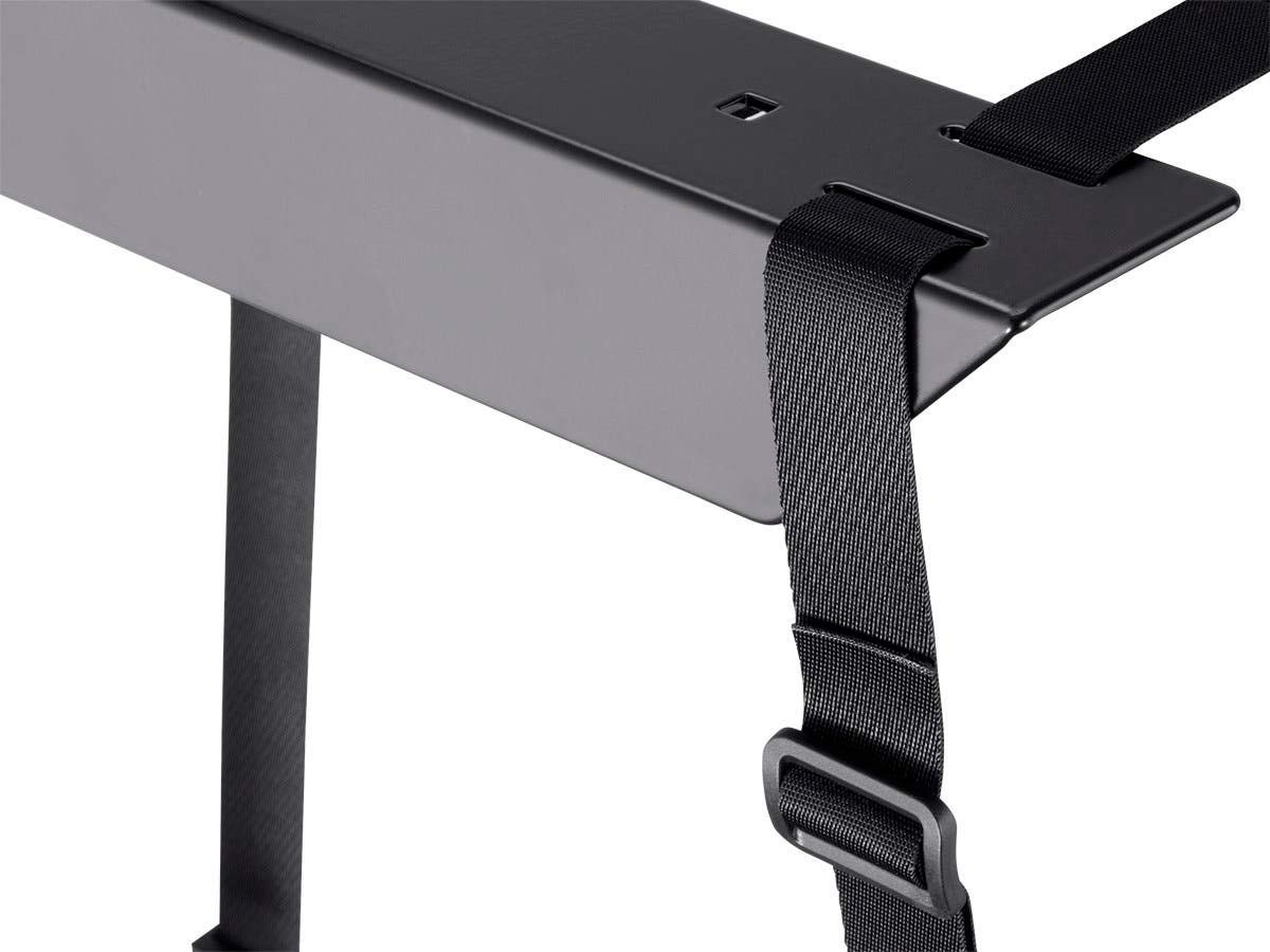 Monoprice Computer Case CPU Tower Holder - Low Profile Under Desk Mount, Supports Up to 22 Lbs, Horizontal or Vertical Mounting, Designed for Use with Sit-Stand Desks - Workstream Collection