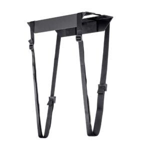 Monoprice Computer Case CPU Tower Holder - Low Profile Under Desk Mount, Supports Up to 22 Lbs, Horizontal or Vertical Mounting, Designed for Use with Sit-Stand Desks - Workstream Collection