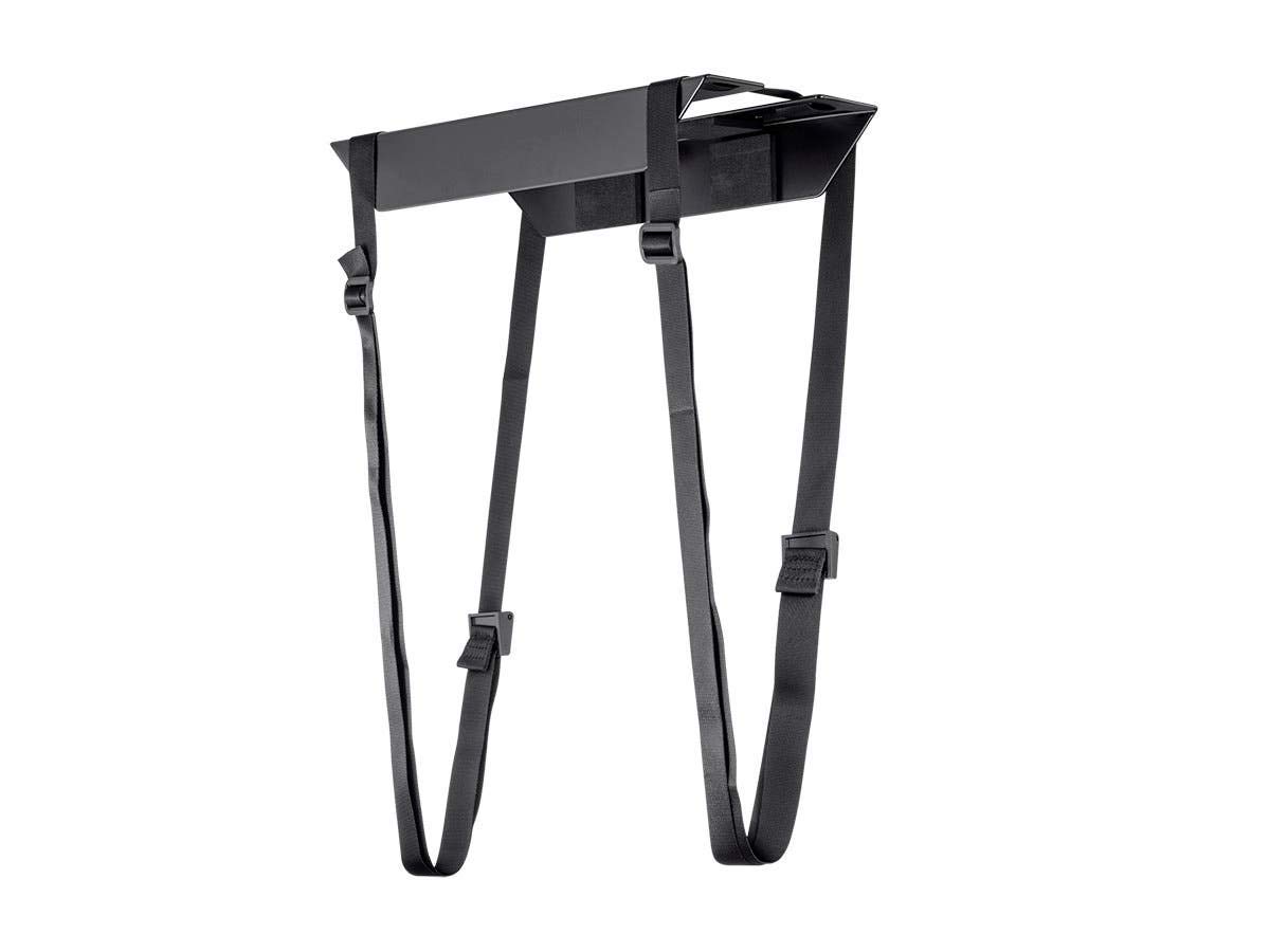 Monoprice Computer Case CPU Tower Holder - Low Profile Under Desk Mount, Supports Up to 22 Lbs, Horizontal or Vertical Mounting, Designed for Use with Sit-Stand Desks - Workstream Collection