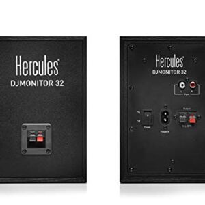 Hercules DJ Starter Kit | Starlight USB DJ Controller with Serato DJ Lite Software, 15-Watt Monitor Speakers, and Sound-Isolating Headphones