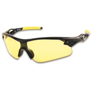 ilumen8 hd night driving glasses- anti glare polarized night vision reduce eye strain men women (high definition) amber yellow