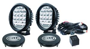 hella valuefit 500 led series - led driving lamp kit – universal off-road light for pickup trucks, atv, suv, 4x4, jeep, tractors / 358117171