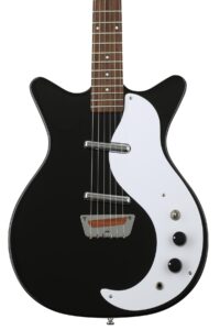 danelectro stock '59 electric guitar - black