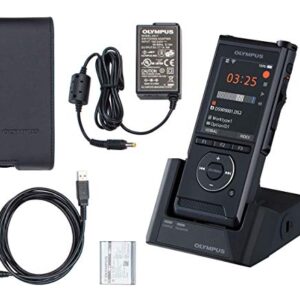 Olympus DS-9000 Pro Digital Recorder with Accessories Kit (Cradle CR21, Power Adapter A517)