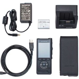 Olympus DS-9000 Pro Digital Recorder with Accessories Kit (Cradle CR21, Power Adapter A517)