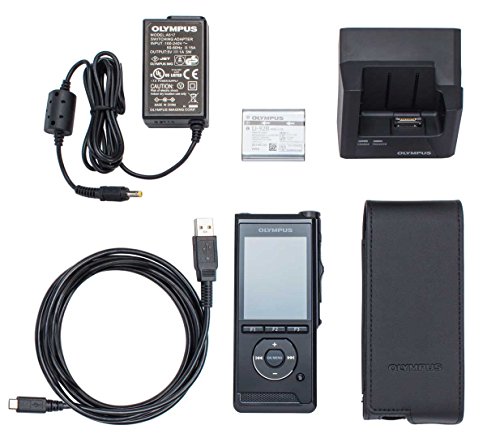 Olympus DS-9000 Pro Digital Recorder with Accessories Kit (Cradle CR21, Power Adapter A517)