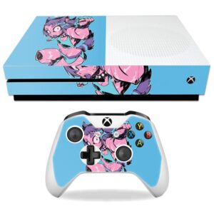 mightyskins skin compatible with microsoft xbox one s - canine girl | protective, durable, and unique vinyl decal wrap cover | easy to apply, remove, and change styles | made in the usa