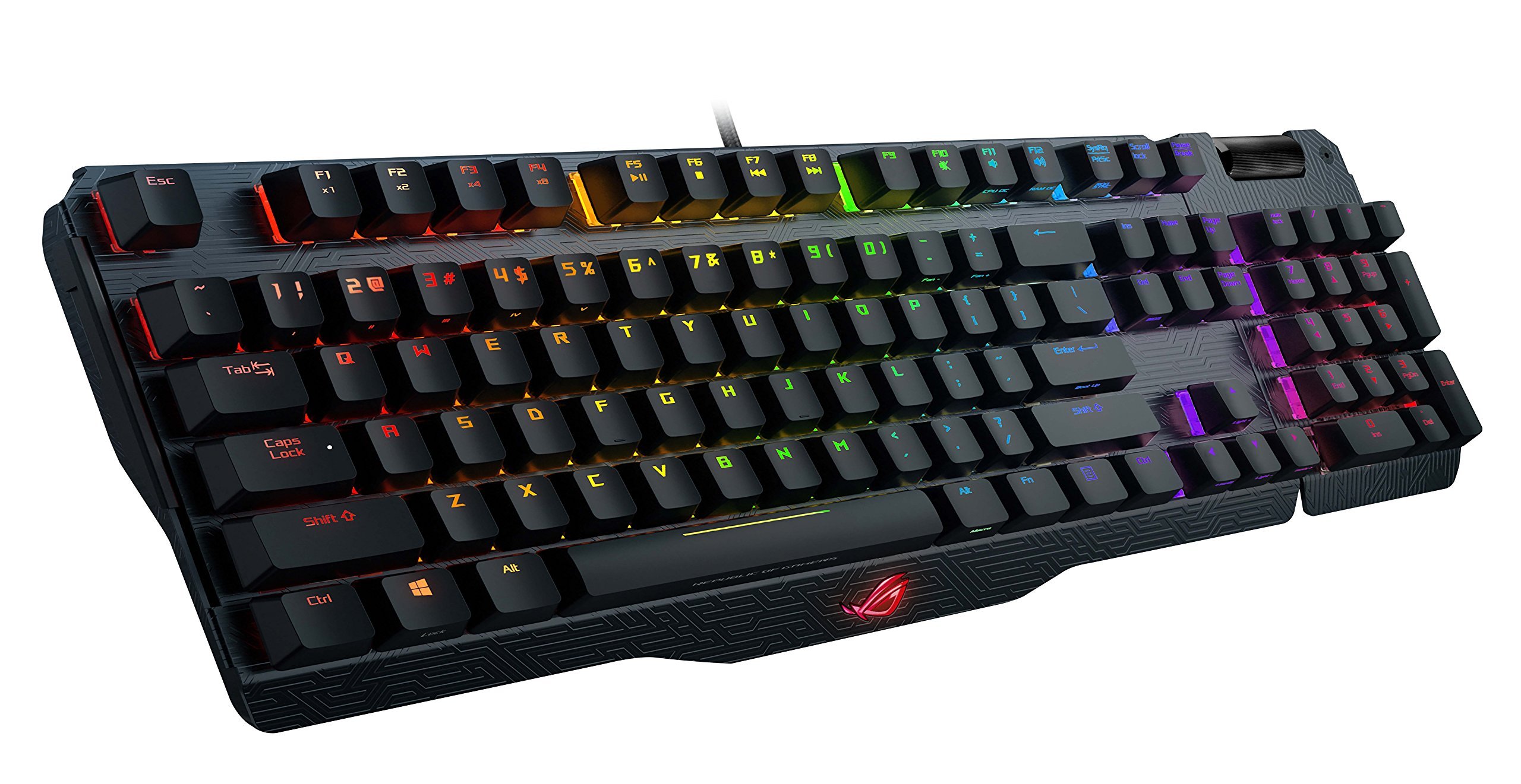 ASUS Mechanical Gaming Keyboard ROG Claymore Cherry MX Brown (Renewed)