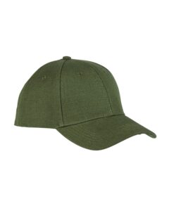 a product of econscious 6.8 oz. hemp baseball cap -bulk saving olive