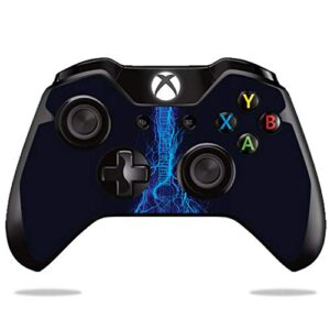 mightyskins skin compatible with microsoft xbox one or s controller - electric guitar | protective, durable, and unique vinyl wrap cover | easy to apply, remove, and change styles | made in the usa