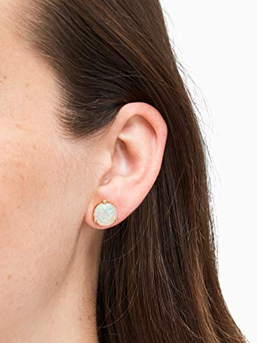 Kate Spade Glitter Round Opaque Earrings