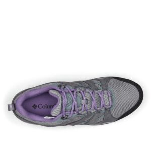 Columbia Women's Redmond V2 Waterproof, Ti Grey Steel/Plum Purple, 10