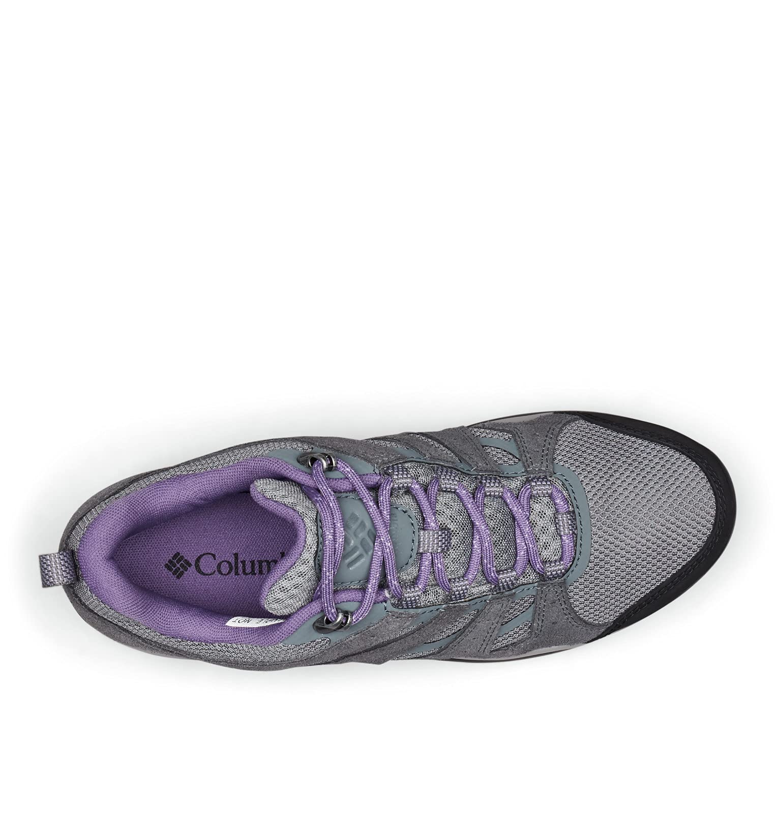 Columbia Women's Redmond V2 Waterproof, Ti Grey Steel/Plum Purple, 10