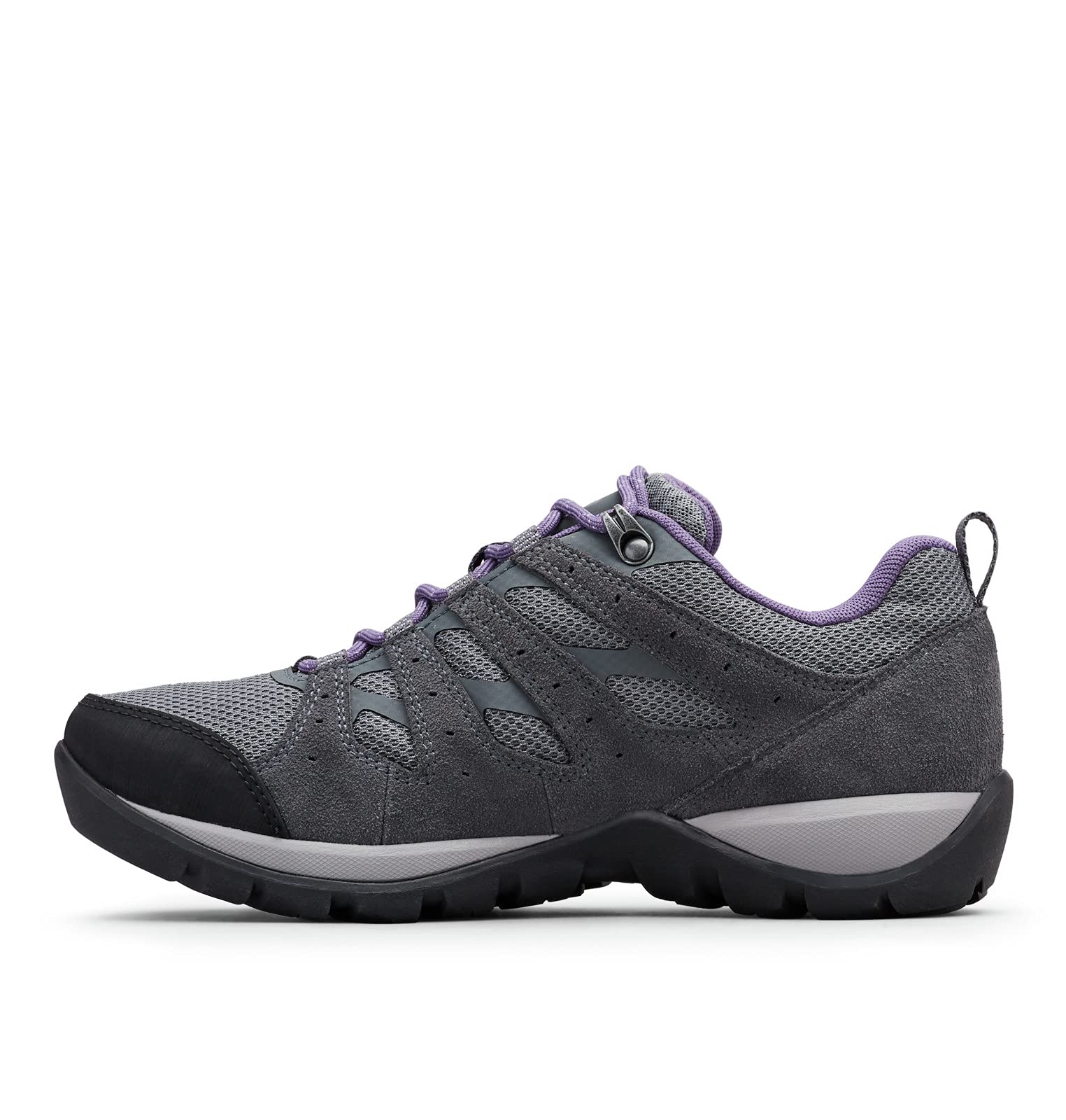 Columbia Women's Redmond V2 Waterproof, Ti Grey Steel/Plum Purple, 10