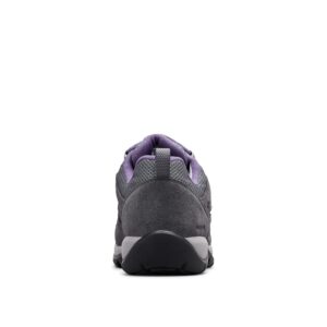 Columbia Women's Redmond V2 Waterproof, Ti Grey Steel/Plum Purple, 10