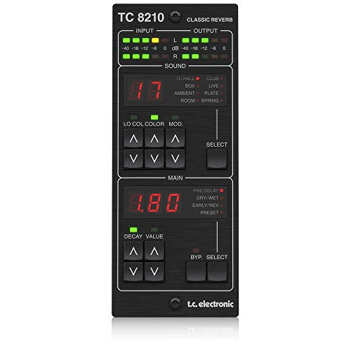 TC Electronic TC8210-DT Classic Mixing Reverb Plug-in with Optional Hardware Controller and Signature Presets