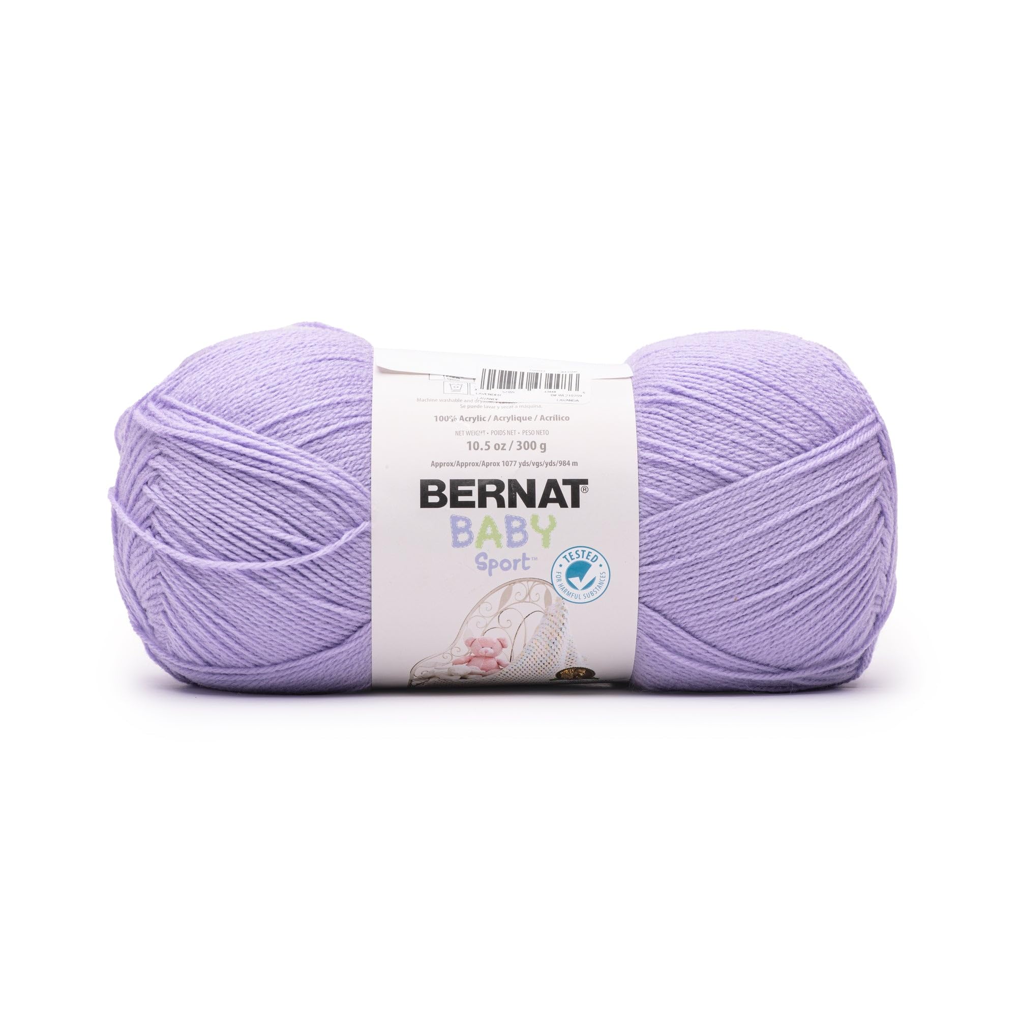 Bernat Big Ball Baby Sport Yarn, Lavender