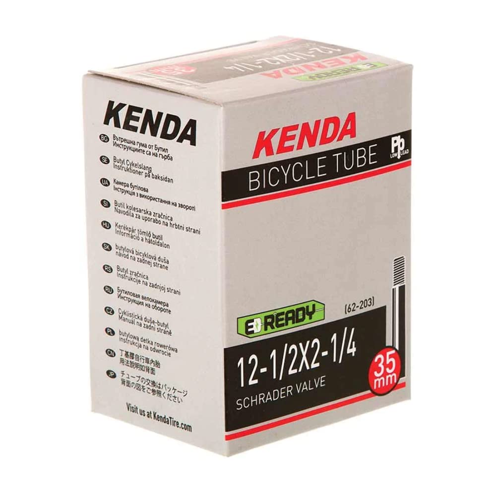 Kenda, Schrader, Tube, Schrader, Length: 35mm, 20'', 1-1/8 x 1-3/8