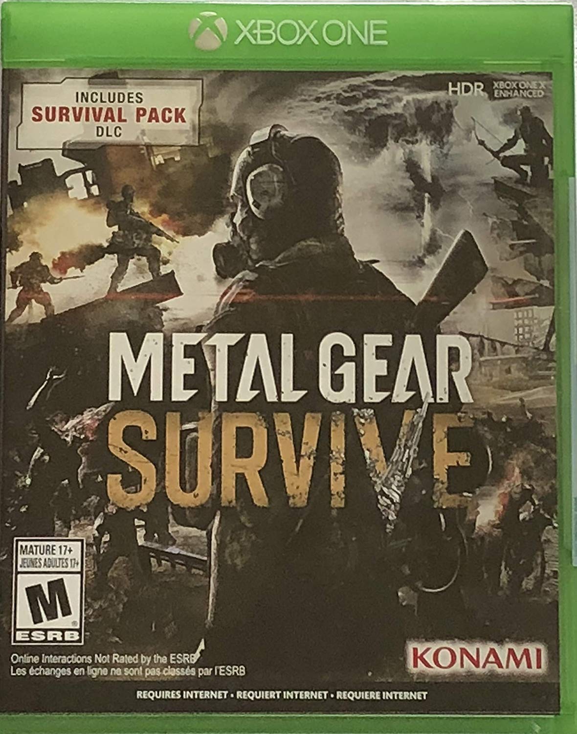 METALGEAR SURVIVE (XBOX ONE) INCLUDES SURVIVAL PACK DLC