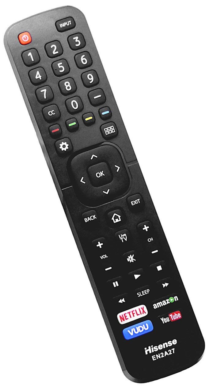 Hisense EN2A27 LED TV Remote Control 55H6B (Renewed)